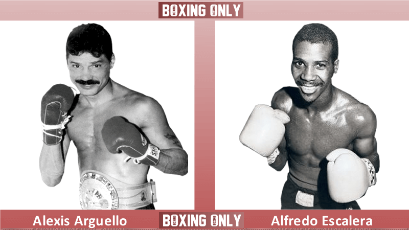 Alfredo Escalera vs Alexis Arguello - 28th January 1978 Historical ...