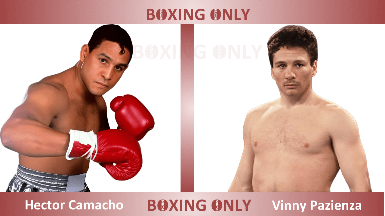 Hector Camacho vs Vinny Pazienza - 3rd February 1990 | Boxing History