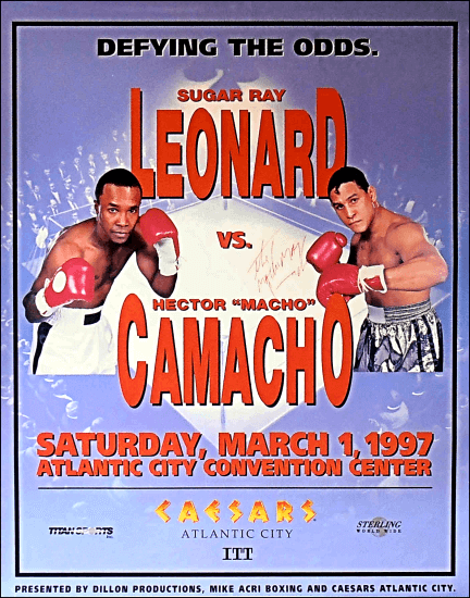 Hector Camacho vs Ray Leonard - 1st March 1997 | Boxing History