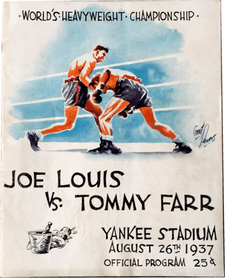 Joe Louis vs Tommy Farr - 30th August 1937 Historical Boxing Fight ...