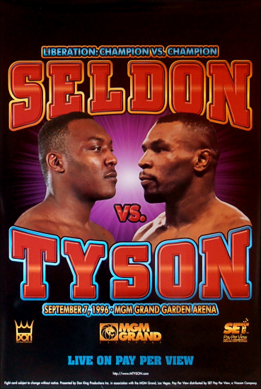 Mike Tyson vs Bruce Seldon - 7th September 1996 | Boxing History