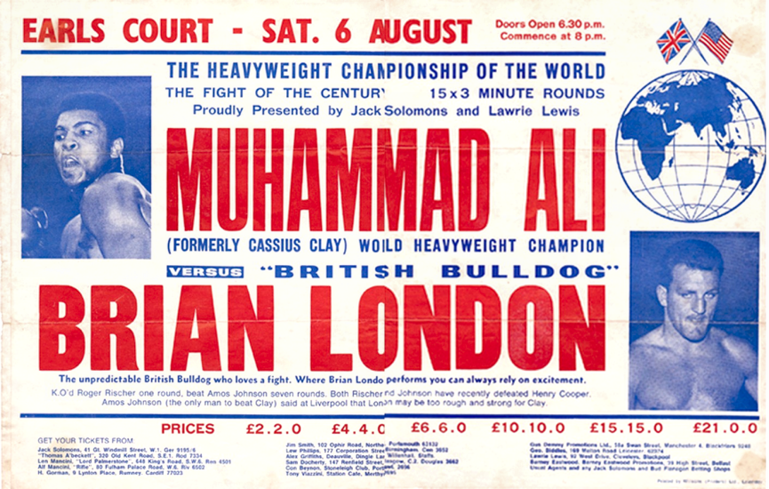Muhammad Ali vs Brian London - 6th August 1966 | Boxing History